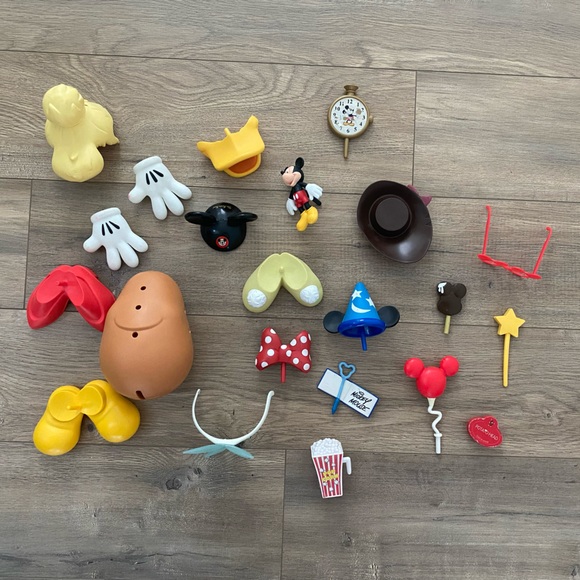 Disney | Toys | Vintage Disney Potato Head Collection Pieces From Walt ...